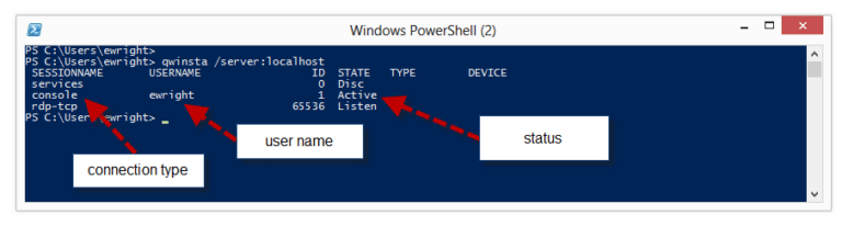 Finding RDP sessions on servers using PowerShell – DiscoPosse.com